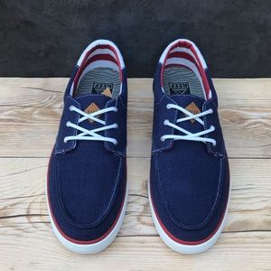 Reef | Shoes | Reef Deckhand 3 Tx Navy Americana Mens Boat Shoes | Poshmark